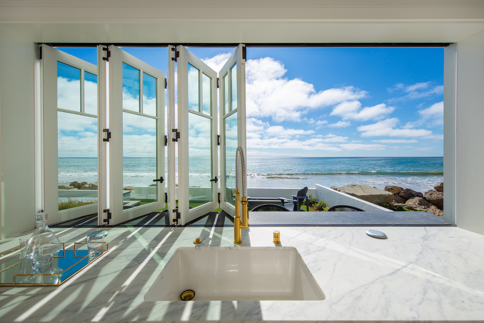 Beachfront Bi-Fold Doors & Windows for Indoor-Outdoor Living - Beach ...