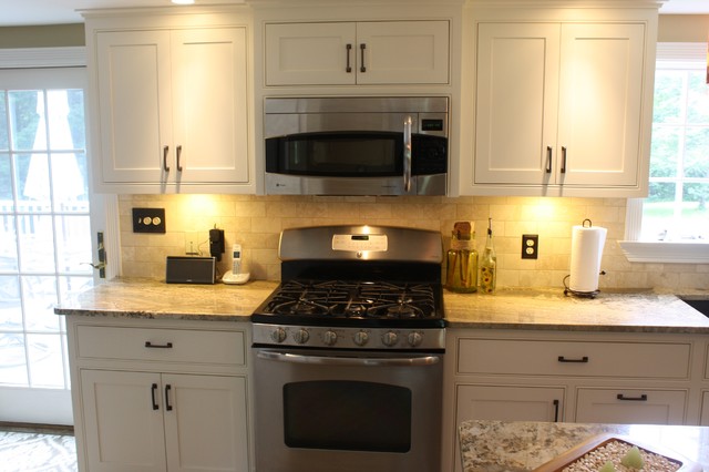 Beaded Inset Shaker Style - Traditional - Kitchen - Portland Maine - by ...