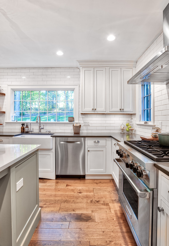 Beautiful Backyard View - Farmhouse - Kitchen - New York - by Kitchen ...