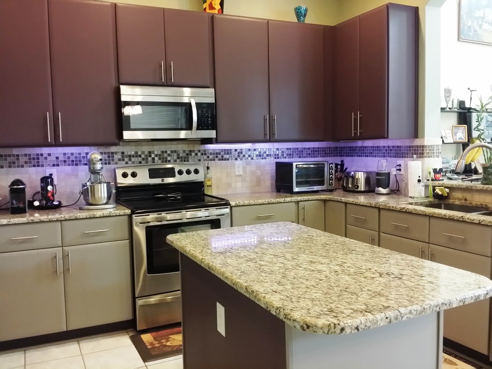 Beautiful Kitchen Transformation - Contemporary - Kitchen - Orlando ...