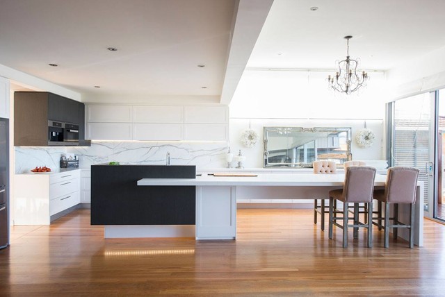Beautiful Kitchens Featuring Caesarstone - Contemporary - Kitchen - Miami - by Omicron Granite ...