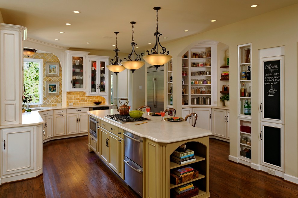 Beautiful Traditional Kitchen in Vienna - French Country - Kitchen - DC ...