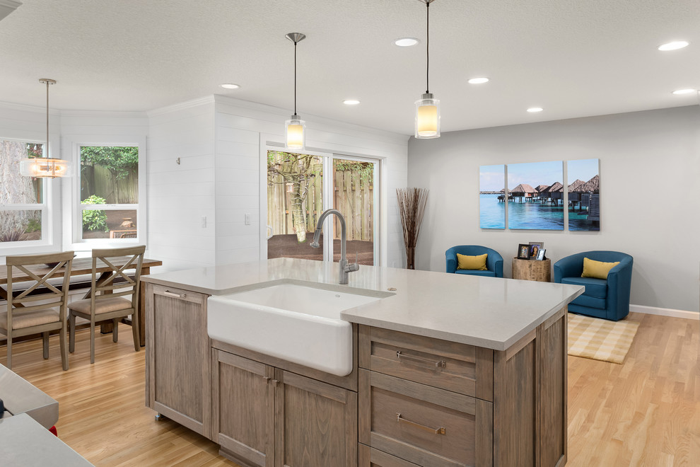 Beaverton Kitchen and Powder Bath - Transitional - Kitchen - Portland ... Beaverton Kitchen and Powder Bath - Transitional - Kitchen - Portland ...