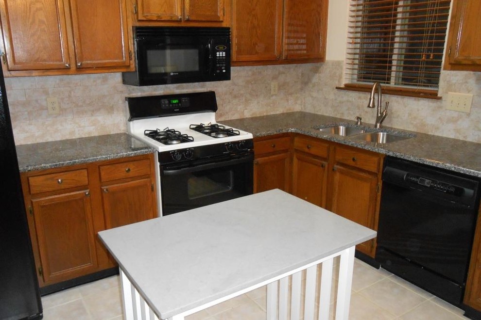Before and After Countertop Examples CALEDONIA 3x6 belmar pearl 1 15 14 ...