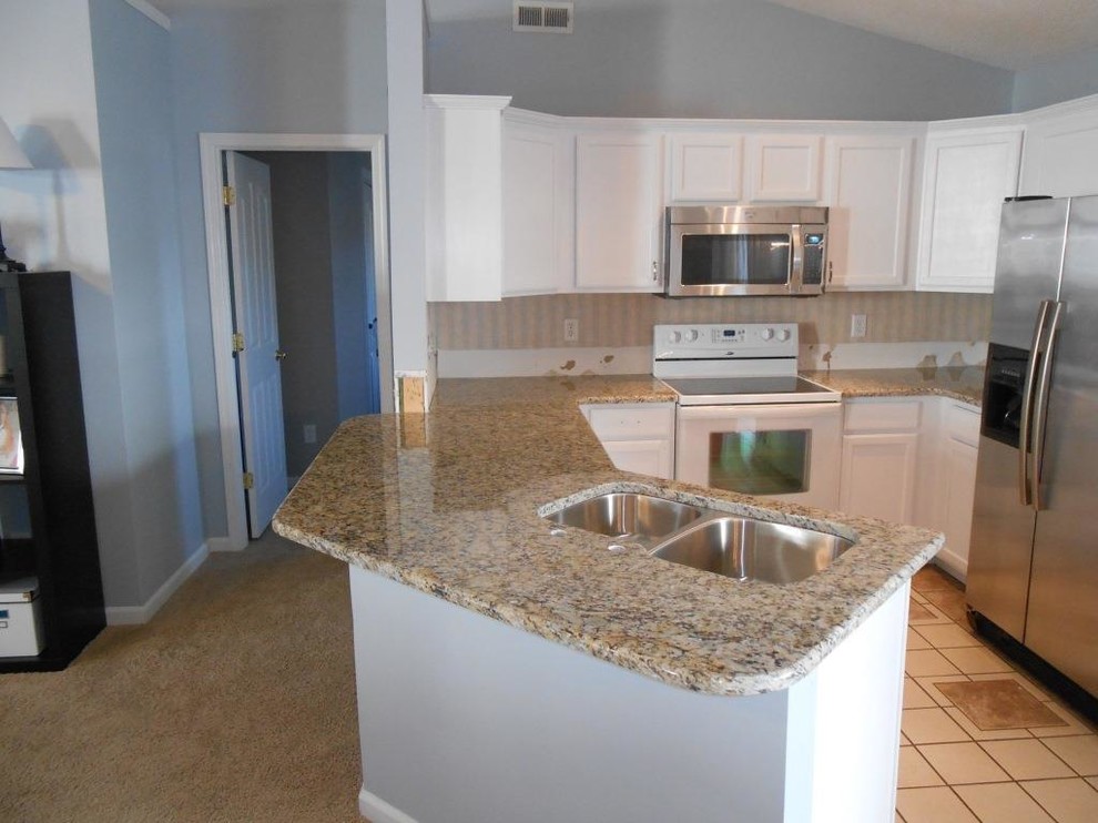 Before and After Countertop Examples Venetian Ice 1 4 14 - Traditional ...