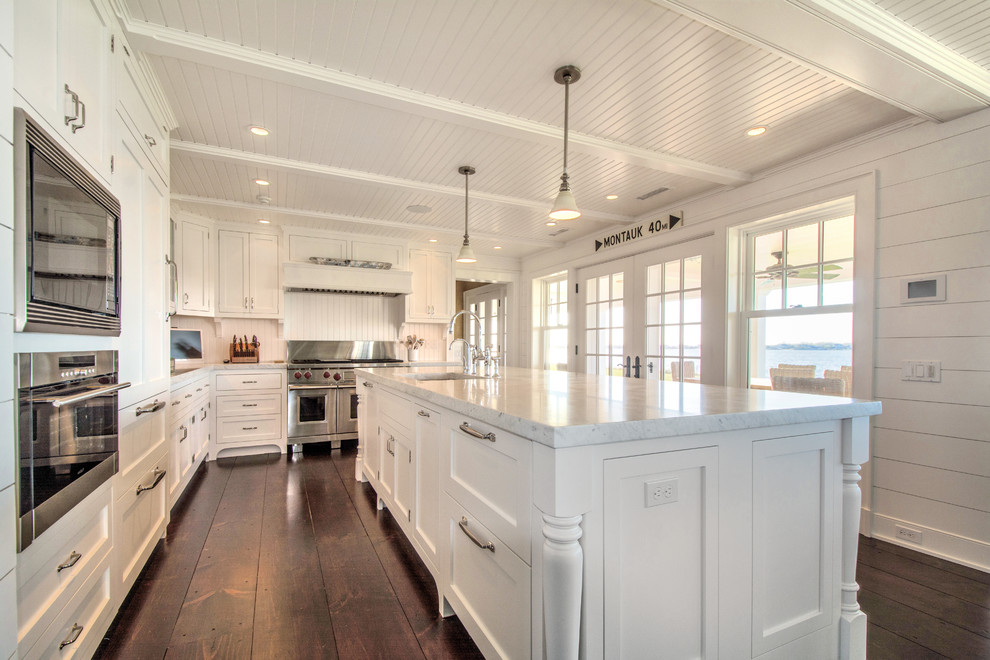 Before & After: Hamptons Beach House Kitchen (2013) - Alt View - Beach ...