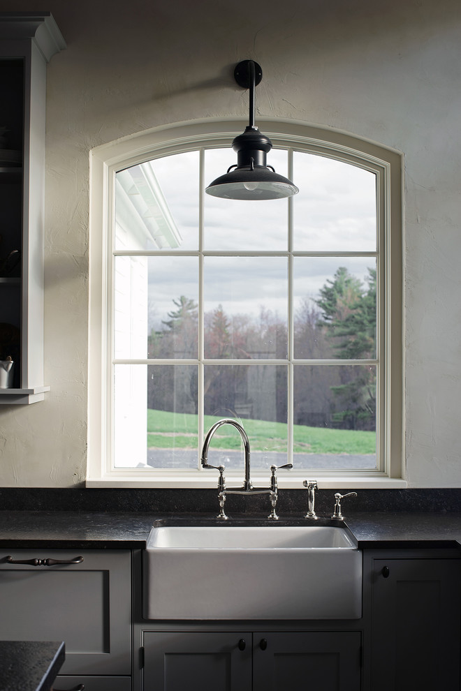 Belgian/Dutch Inspired Farmhouse - Farmhouse - Kitchen - New York - by ...