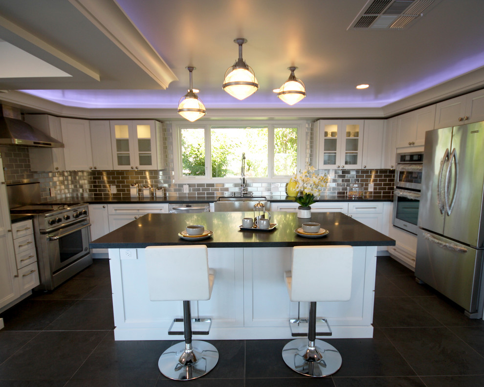 Bell Canyon Modern - Modern - Kitchen - Los Angeles - by Cottages and ...