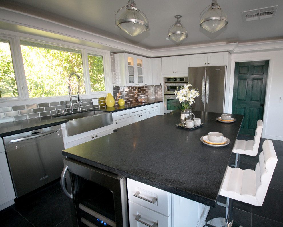 Bell Canyon Modern - Modern - Kitchen - Los Angeles - by Cottages and ...
