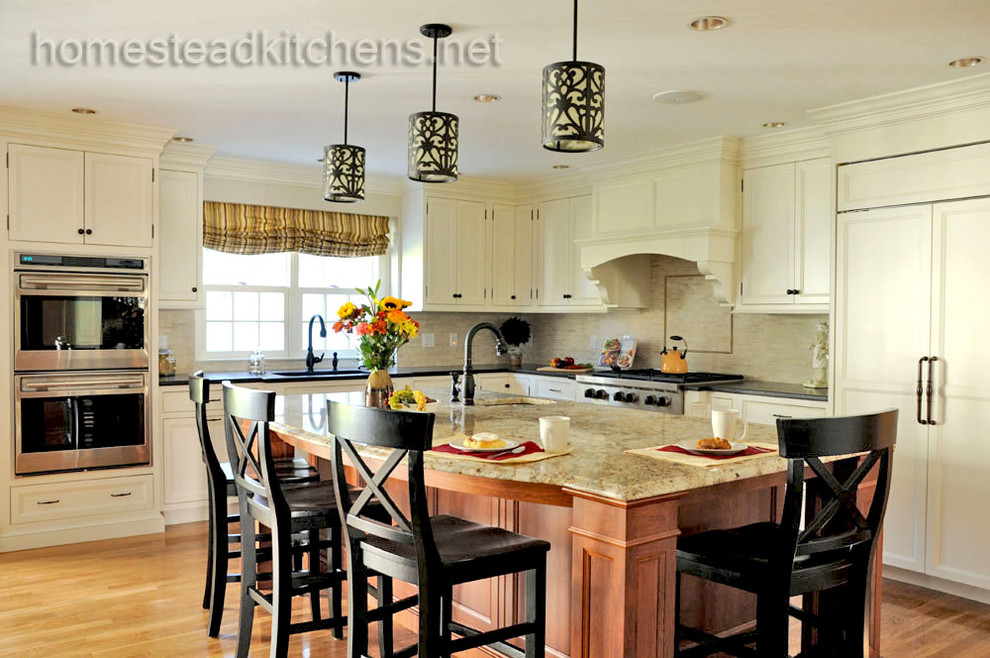Belmont Traditional - Traditional - Kitchen - Boston - by Homestead ...