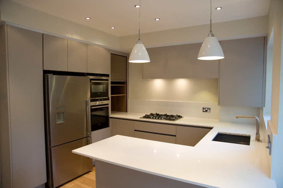 Bespoke grey kitchen - Contemporary - Kitchen - London - by Timothy ...