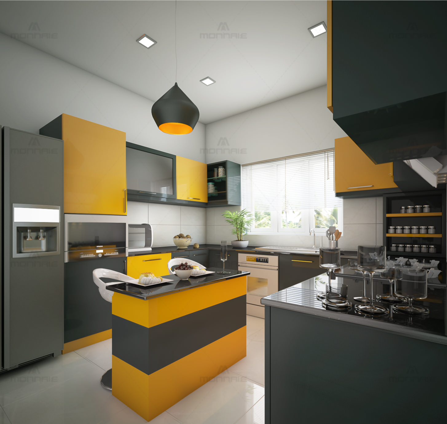 Kerala Home Kitchen Interior Design