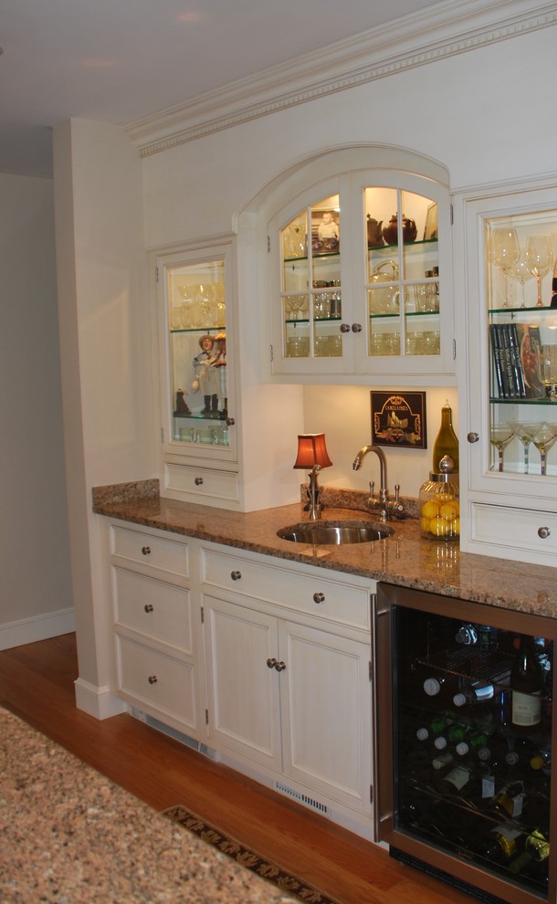 Beverage Centers - Traditional - Kitchen - Boston - by Heartwood ...