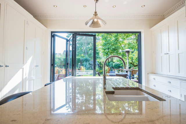Bi-folding doors for kitchen - Fusion - Kitchen - Cheshire - by Haus ...