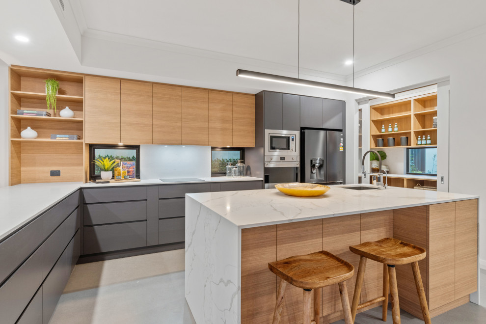 Bicton - under Construction - Kitchen - Perth - by Refined Edge Homes ...