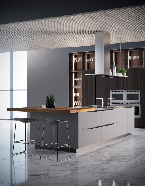 57+ Gray Modern Kitchen Ideas ( SLEEK & SOPHISTICATED ) - Kitchens
