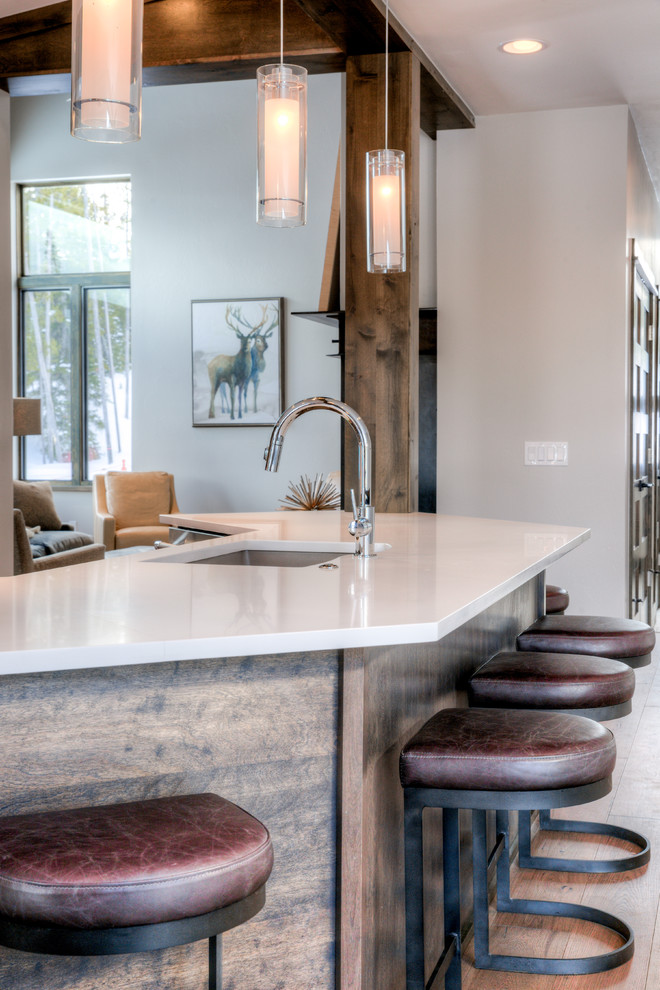 Big Sky Cabin: Homstead Chalet - Modern - Kitchen - Other - by GV ...