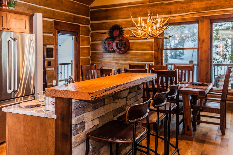 Big Sky Home with Vicki Lake - Montagne - Cuisine - Autres périmètres ...