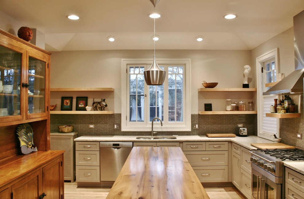 Bijou Bungalow - Transitional - Kitchen - by Andersonville Kitchen ...