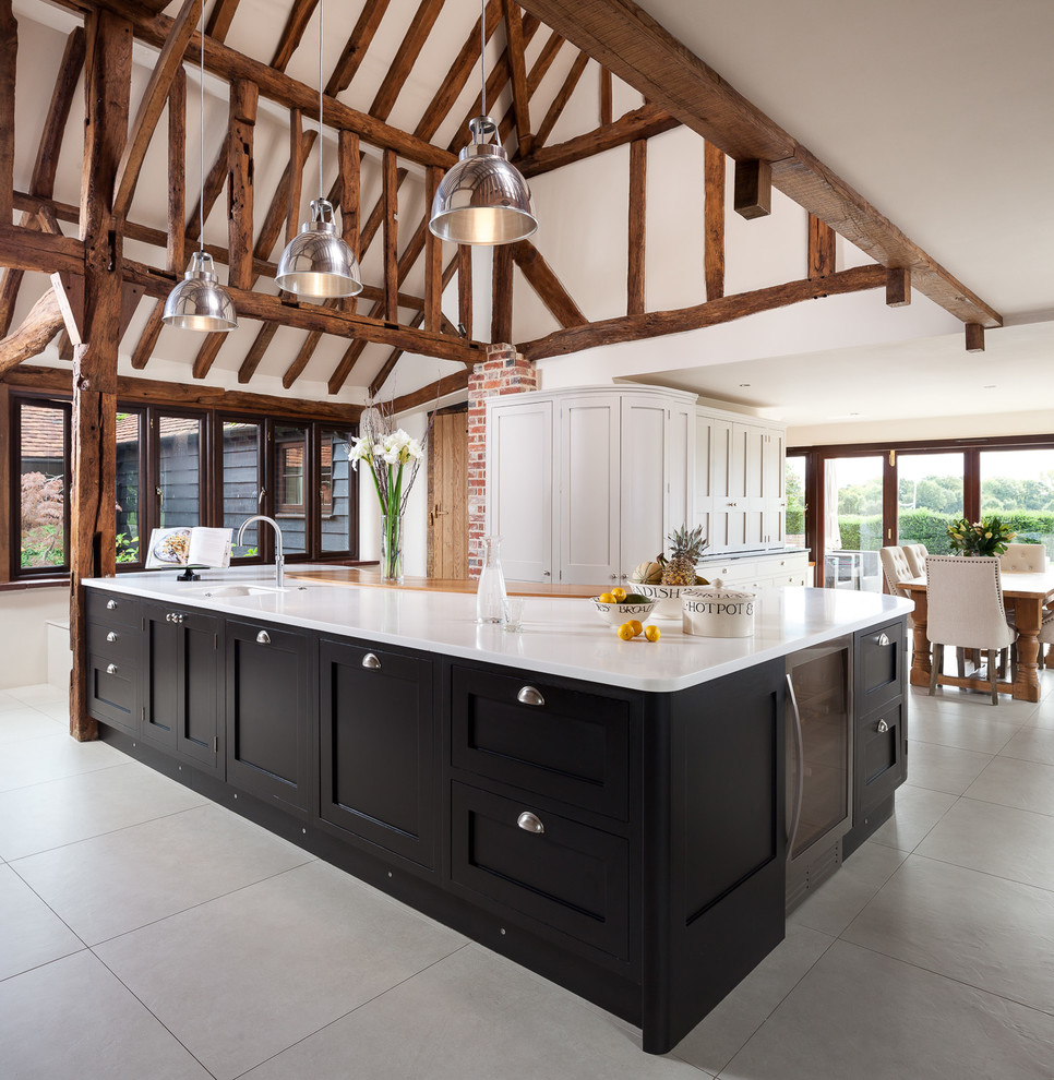 Billingshurst, West Sussex Bepsoke Kitchen Design - Farmhouse - Kitchen ...