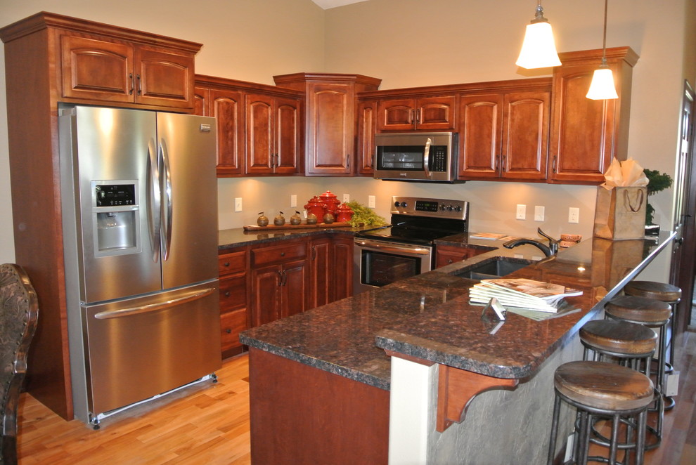 Birch Cabinets - Traditional - Kitchen - Other - by Bullseye Custom ...