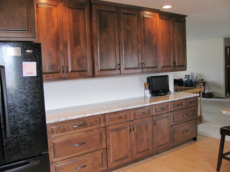 Birch Cabinets - Traditional - Kitchen - Other - by Kannas Custom ...