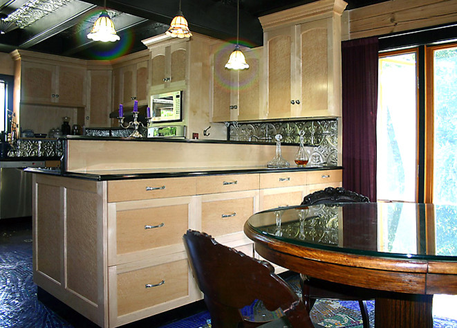 Birdseye Maple Kitchen - Contemporary - Kitchen - Louisville - by The ...