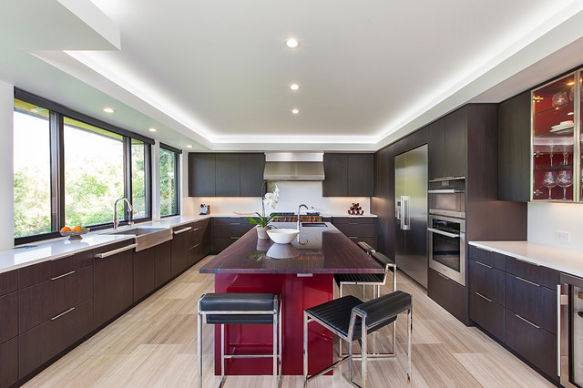 birmingham riverfront - Contemporary - Kitchen - Detroit - by kevin ...