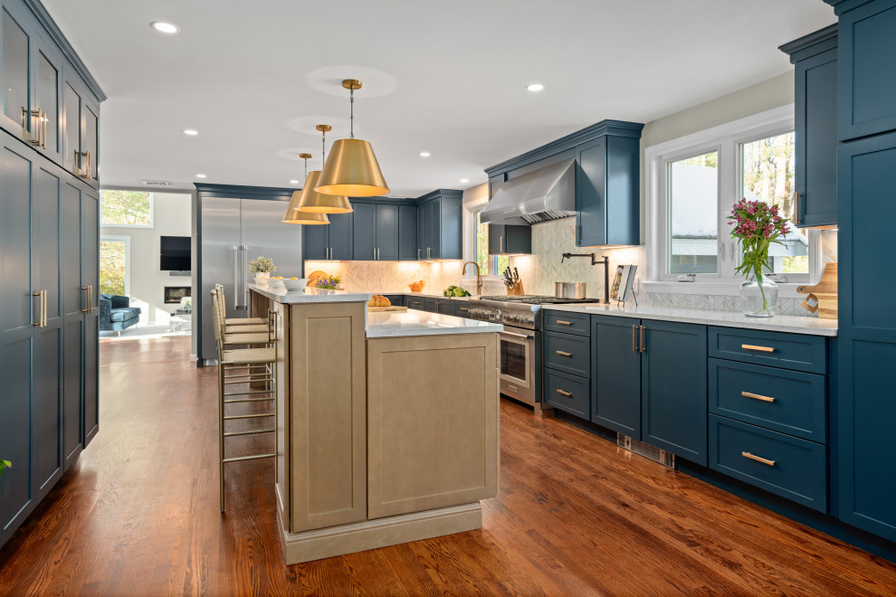 Bittersweet Addition + Kitchen--Walpole, Massachusetts - Transitional ...