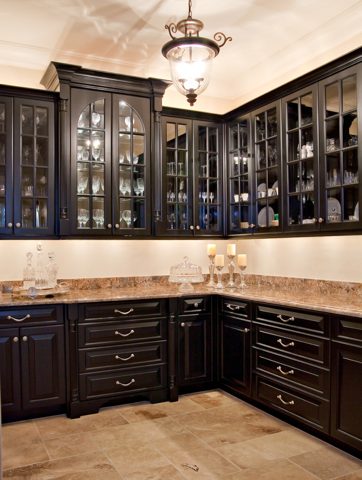Black Butler's Pantry - Kitchen - Charleston - by Hostetler Custom ...