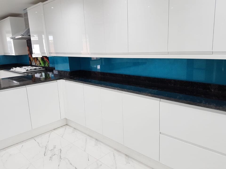 Black Marble Counter top & Worktop Installation for Kitchen - Modern ...