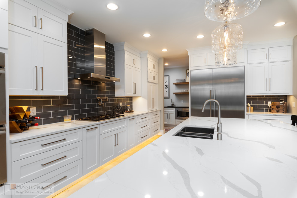 Black-Splash Beauty - Modern - Kitchen - Denver - by Beyond the Box ...