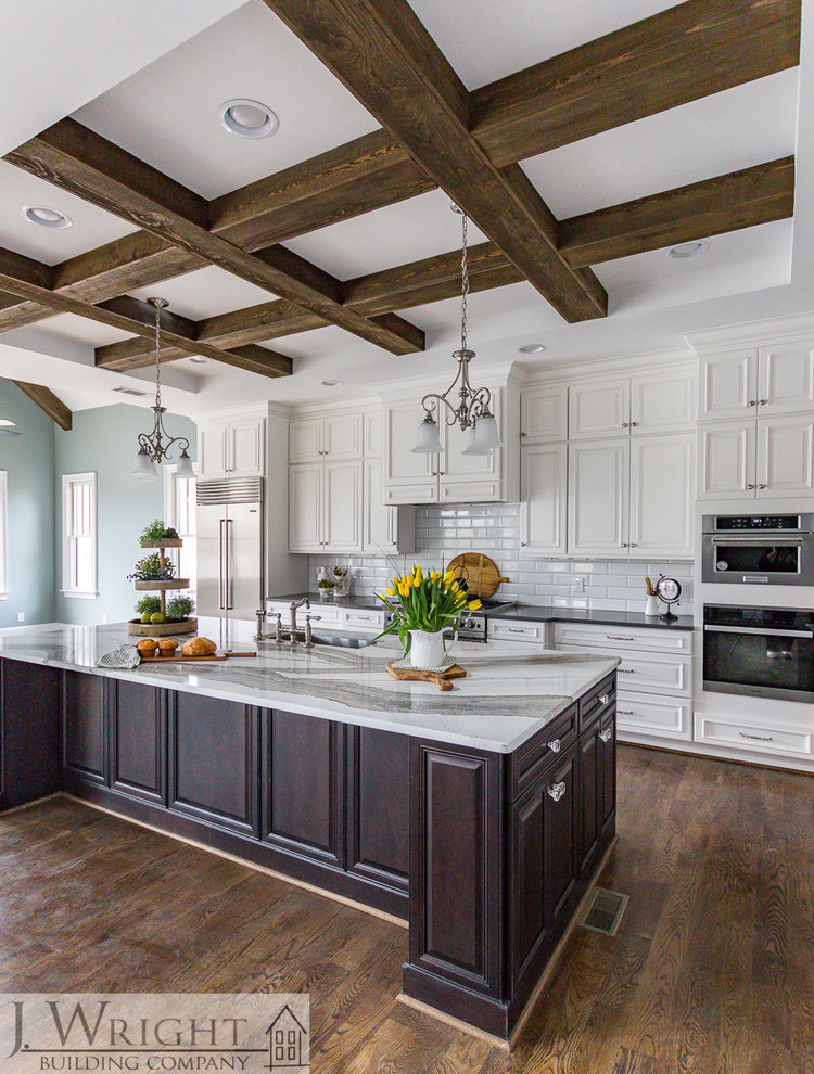 Blackridge New Custom Home, Hoover, AL - Farmhouse - Kitchen ...