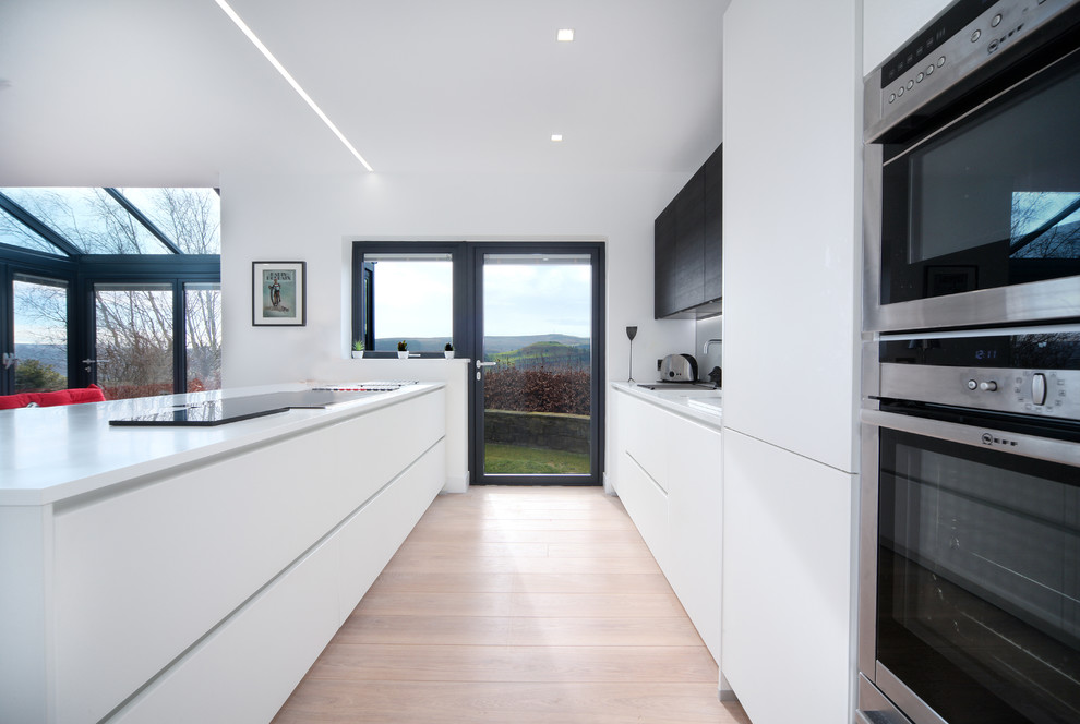 Blank Kitchen - Contemporary - Kitchen - Manchester - by Diane Berry ...