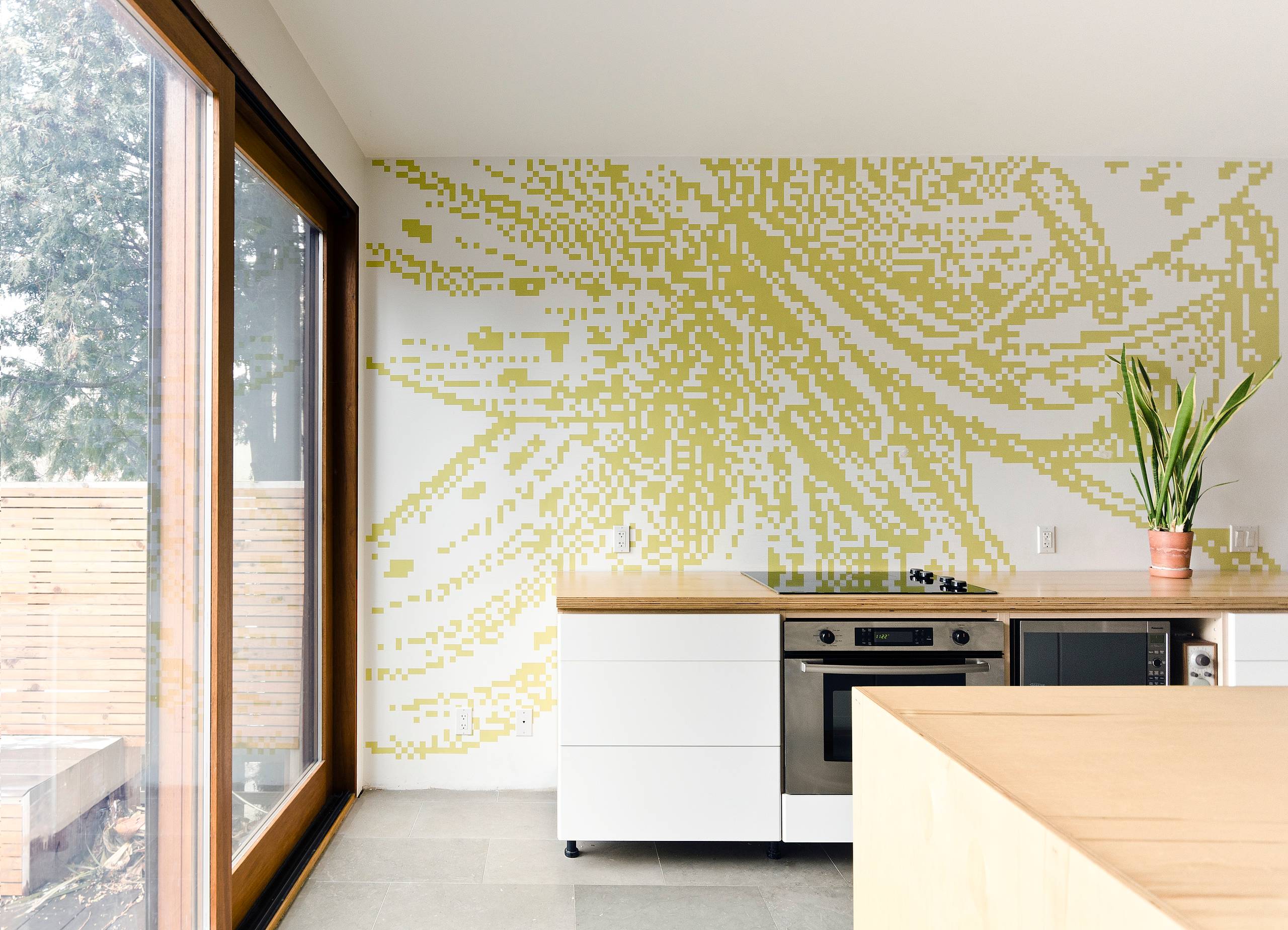 Spotted! Oversized Floral Feature Walls | Houzz NZ