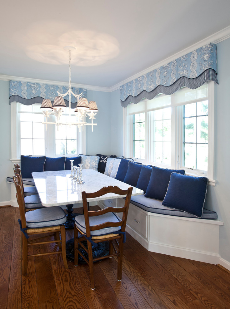 Blue and White Farmhouse Hyde Park Kitchen Remodel - Farmhouse - Dining ...