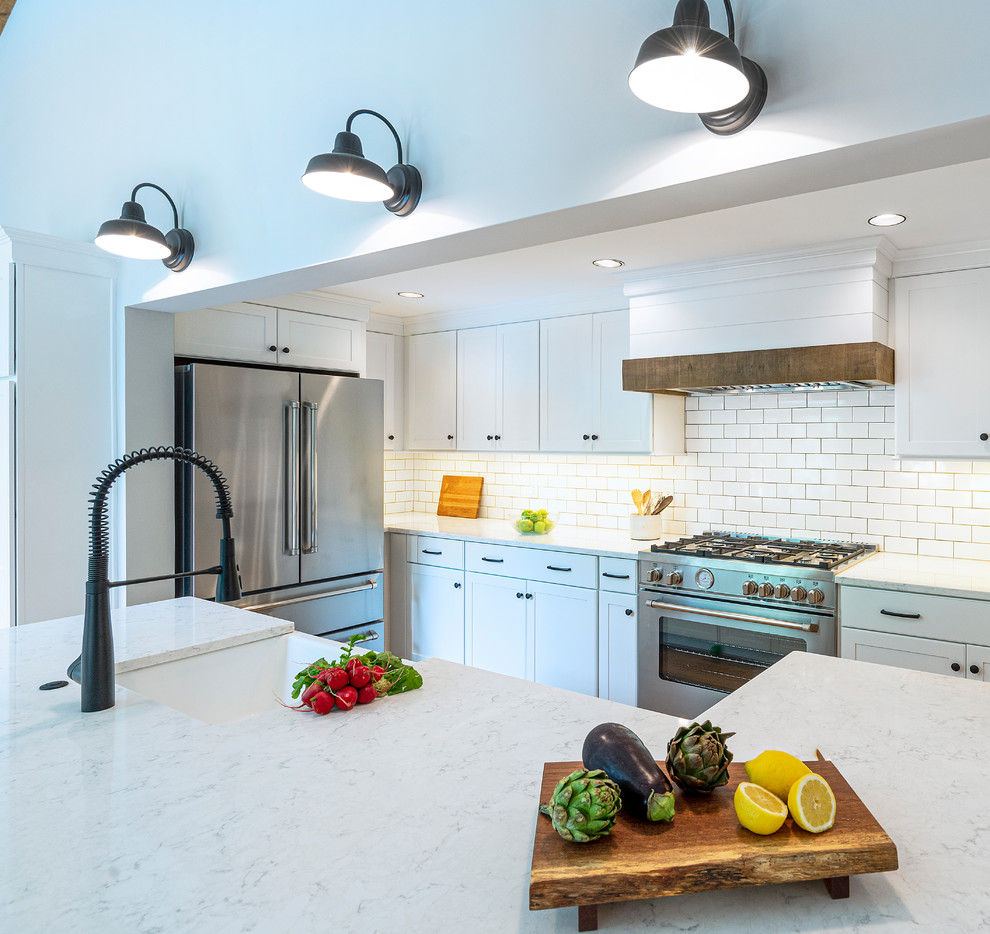 Blue Bell - Farmhouse - Kitchen - Philadelphia - by Inspiration Kitchen ...