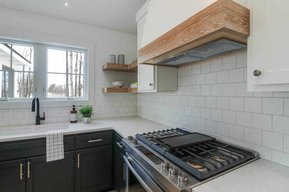 Blue Goose - Farmhouse - Kitchen - Grand Rapids - by 42 North Custom ...