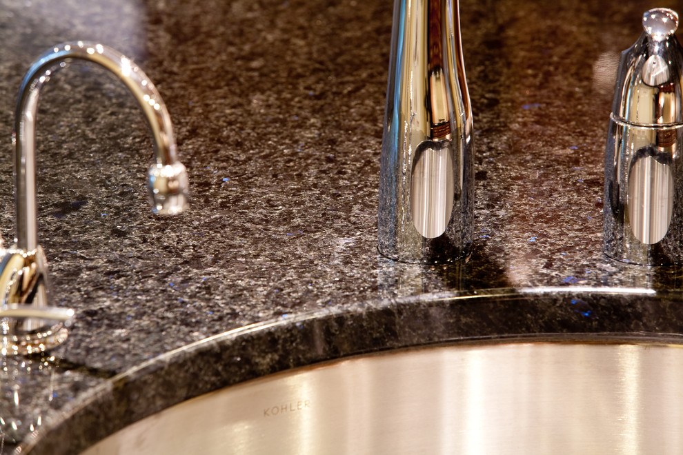 Blue in the Night Granite - Contemporary - Kitchen - DC Metro - by ...