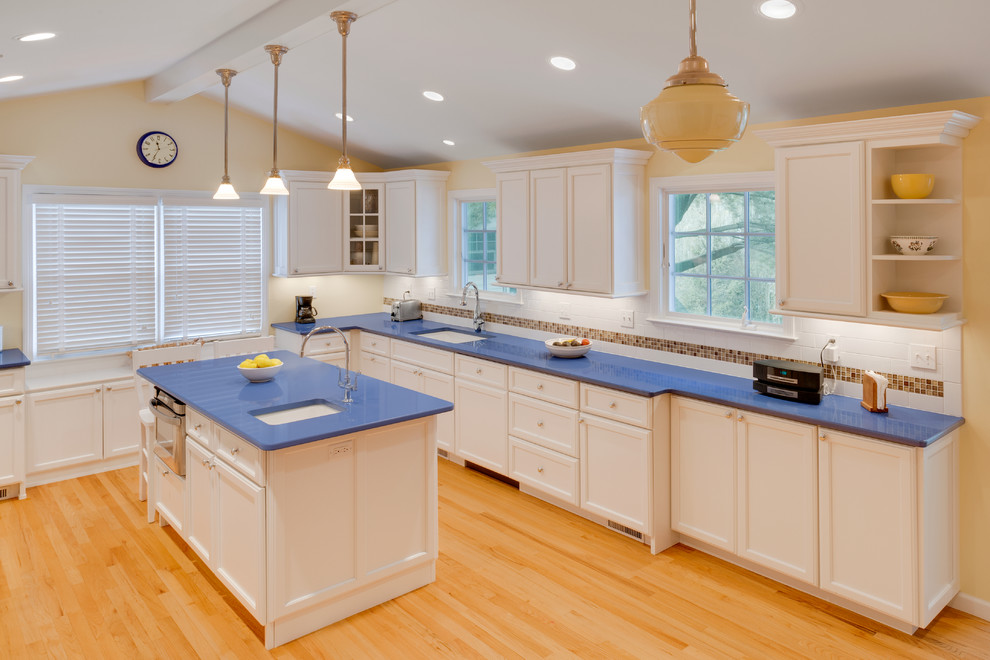 Blue Kitchen Countertops - Traditional - Kitchen - New York - by Marble ...