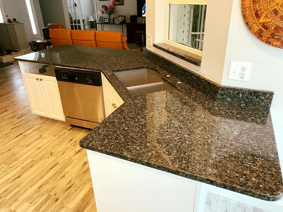 Blue Pearl Color Granite_3 - Modern - Kitchen - Tampa - by KB Factory ...