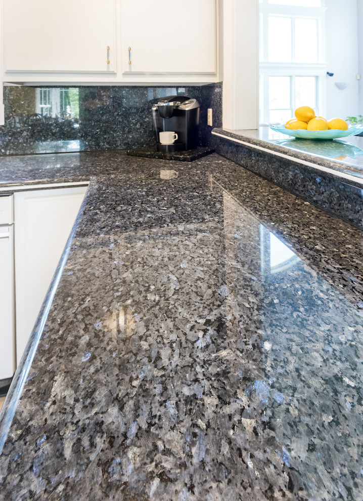Blue Pearl Granite Kitchen - Kitchen - Richmond - by MARVA Marble ...