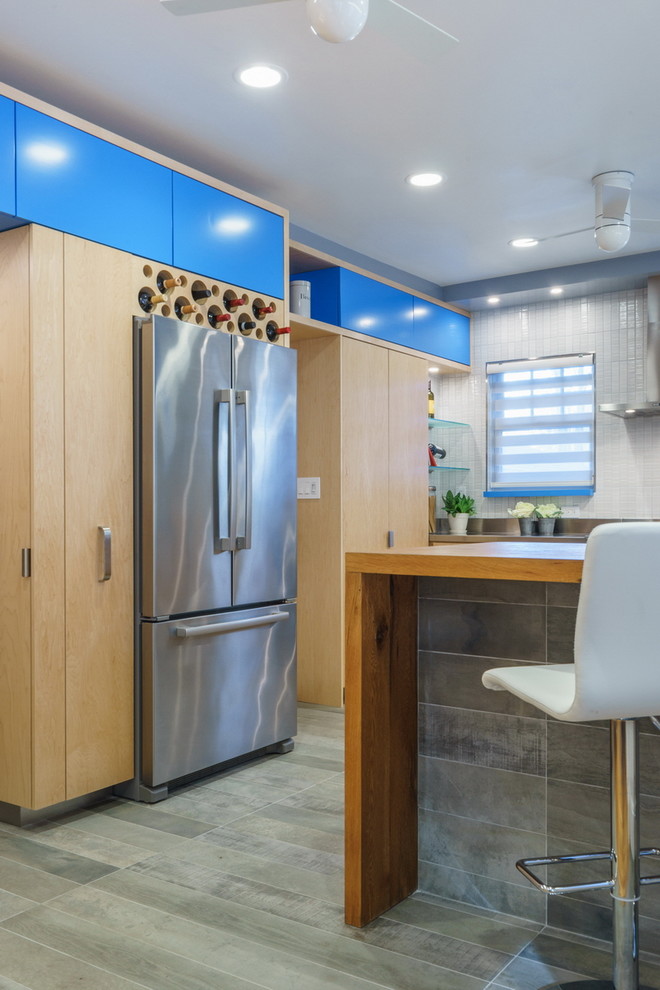 Blue Ribbon Kitchen - Kitchen - Boston - by Reverse Architecture | Houzz