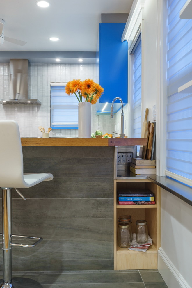 Blue Ribbon Kitchen - Contemporary - Kitchen - Boston - by Reverse ...