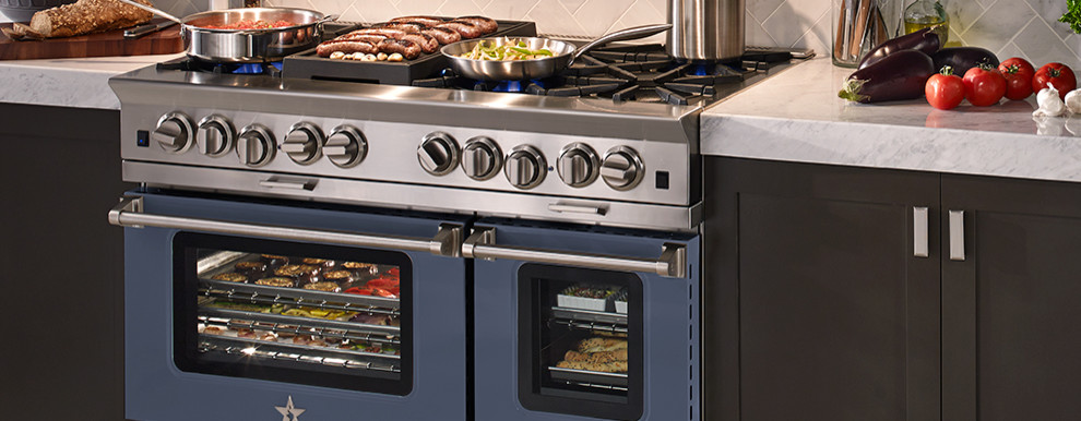 BlueStar Range Spring Colors - Traditional - Kitchen - Austin - by ...
