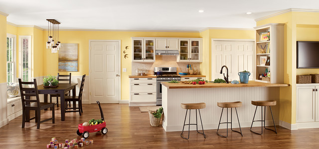 Boden Kitchen in Lace Maple Finish - Casa de campo - Cocina - Detroit ...