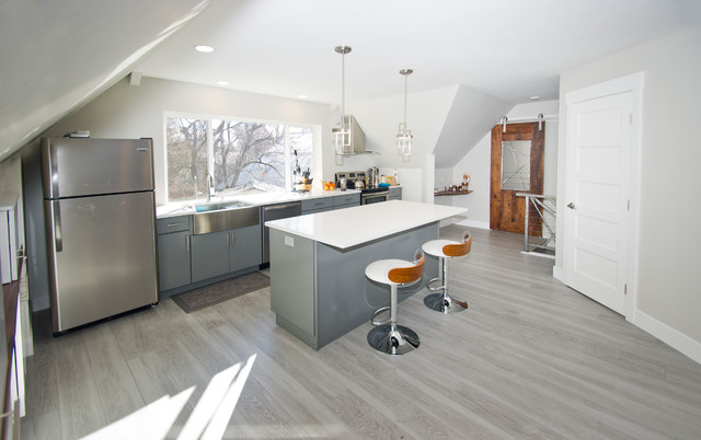 Boise Bench Upper Level Remodel - Modern - Kitchen - Boise - by Hoff ...