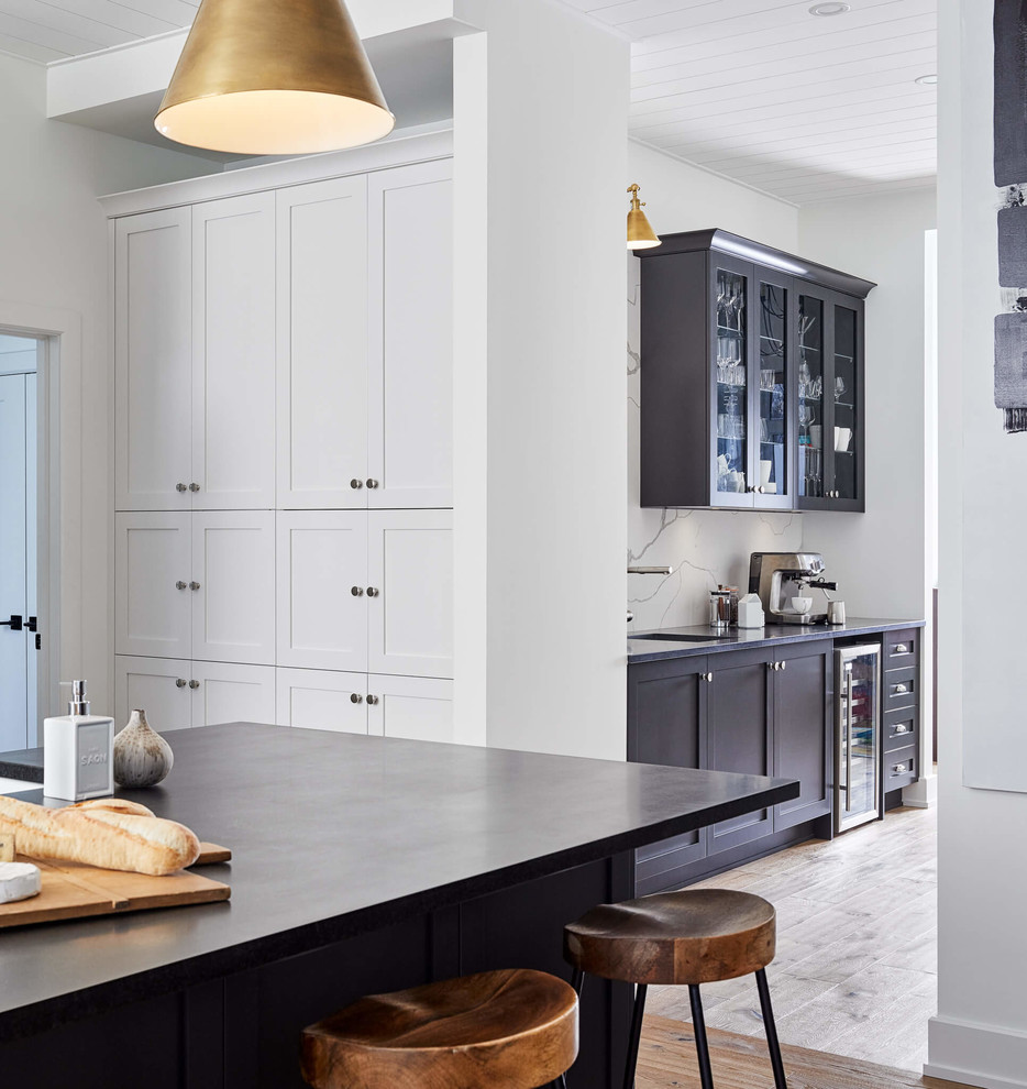 Bold Contrast Kitchen | Astro Design | Ottawa, Canada - Transitional ...