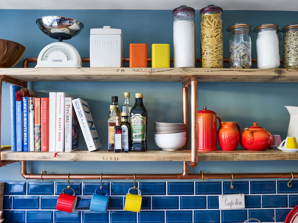 Bold London Victorian Terraced House - Victorian - Kitchen - London ...