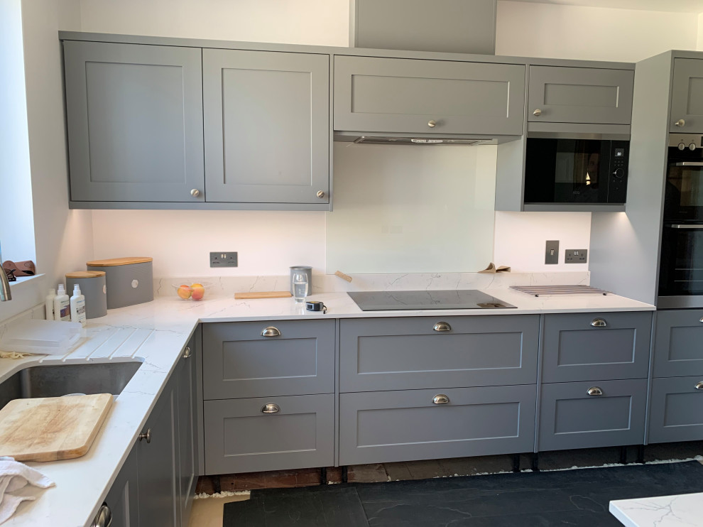 Bookmatched Alaska - Kitchen - London - by LSD Stone Ltd | Houzz